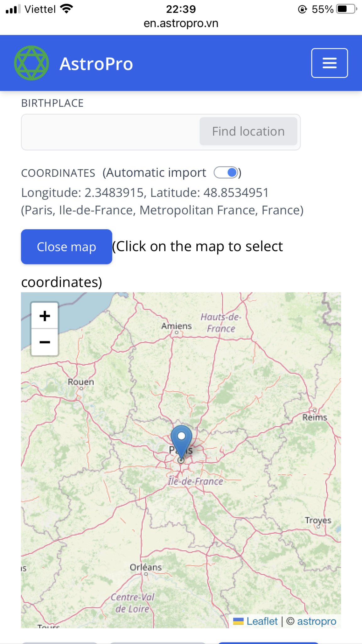 AstroPro - Free Birth Chart Drawing Tool: Detailed Guide – Duy Magi Astrologer